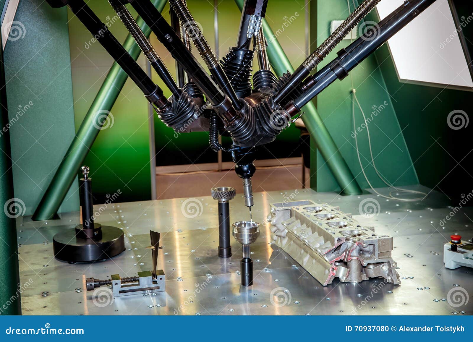Six-axis Coordinate Measuring Machines (CMMs). Royalty-Free Stock Photo ...