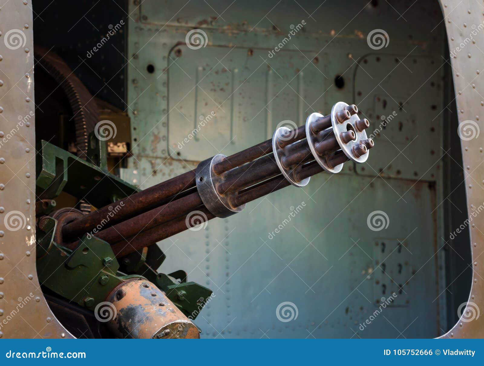 Machine Gun in the Door Helicopter Stock Photo - Image of military ...