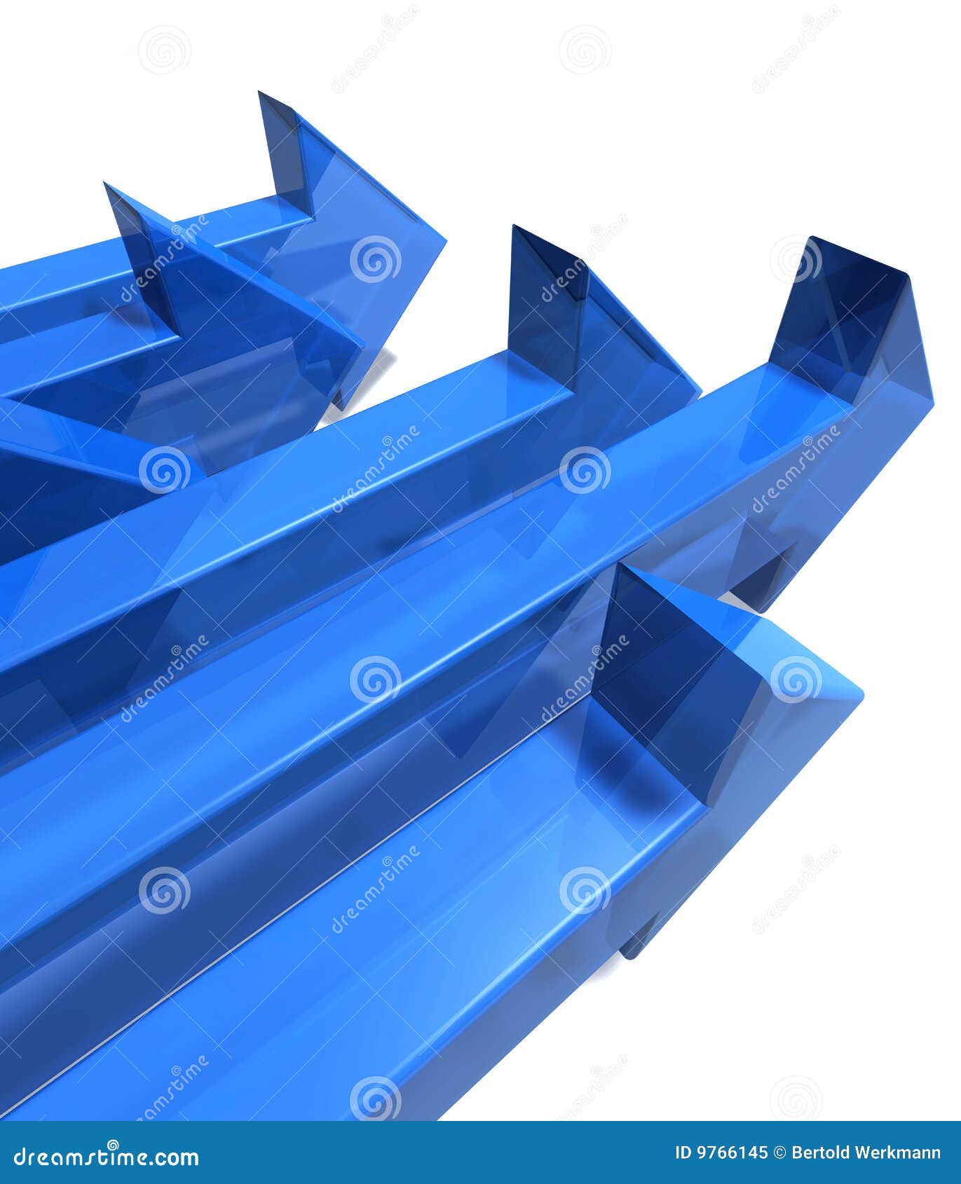 Red And Blue Arrows. Back And Next 3d Signs Vector Illustration ...