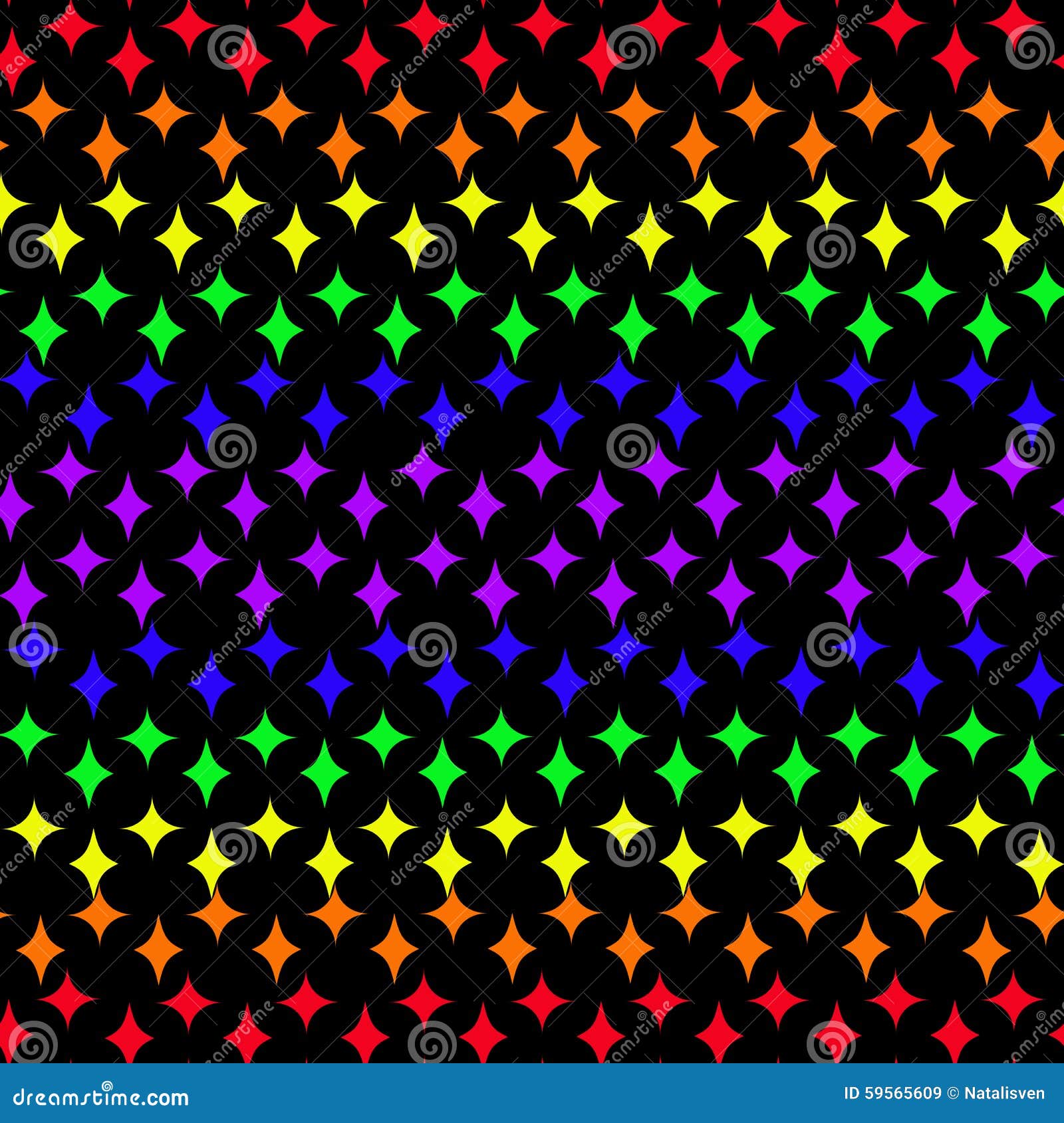 Rainbow Of Four Colors With Bouquets Of Flowers. Watercolor Style ...