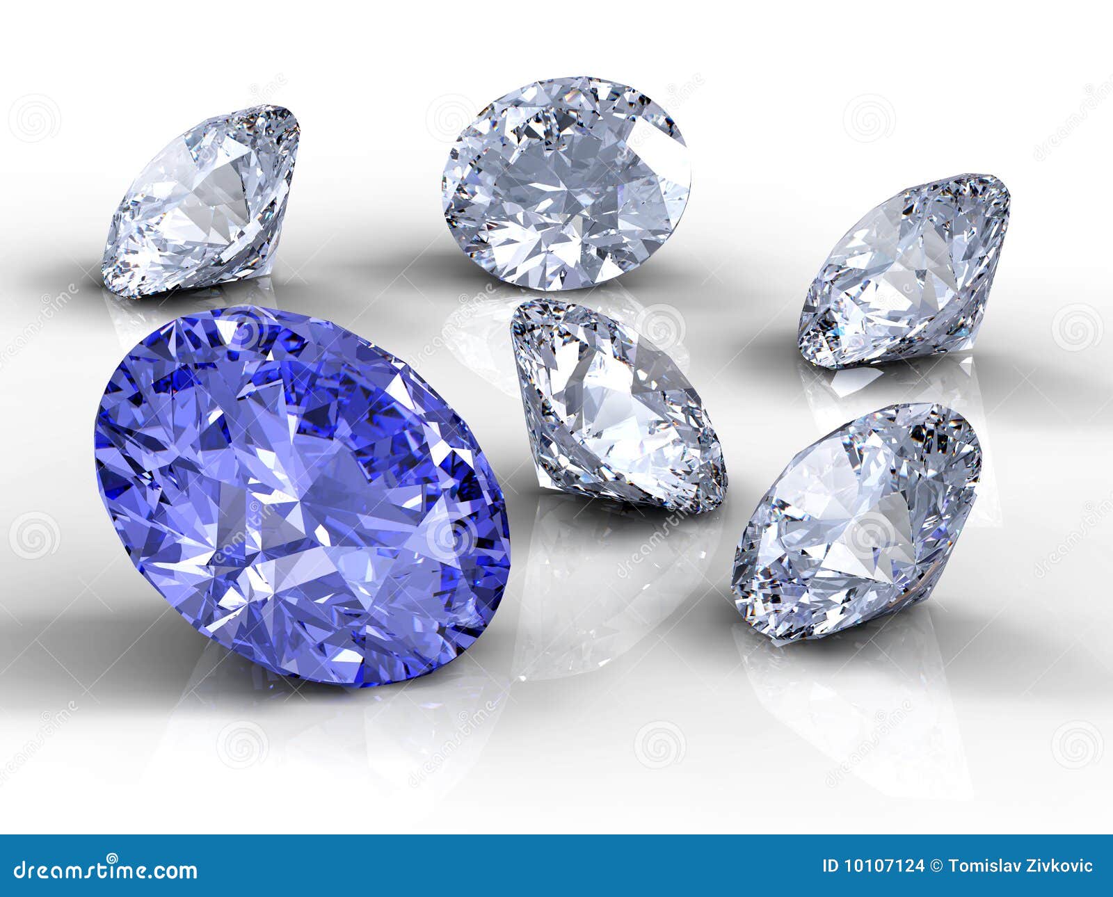 Six diamonds stock illustration. Illustration of background - 10107124