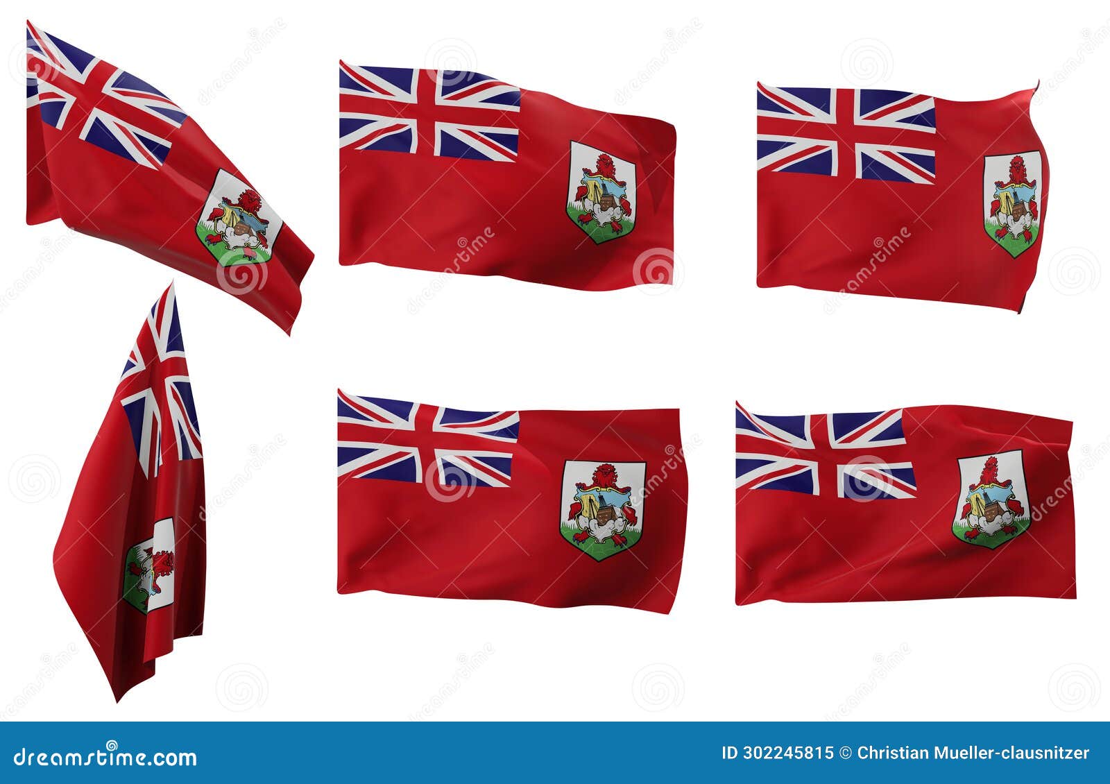 Flag Of Bermuda Texture Background Stock Image | CartoonDealer.com ...