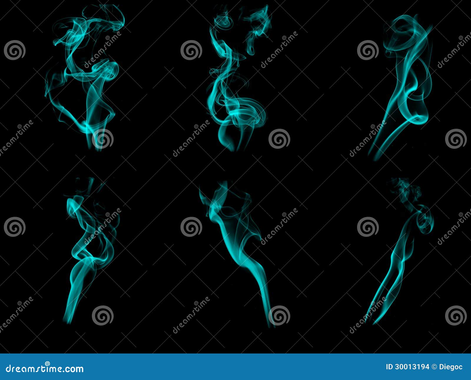 Smoke patterns stock photo. Image of illustrations, flowing - 30013194