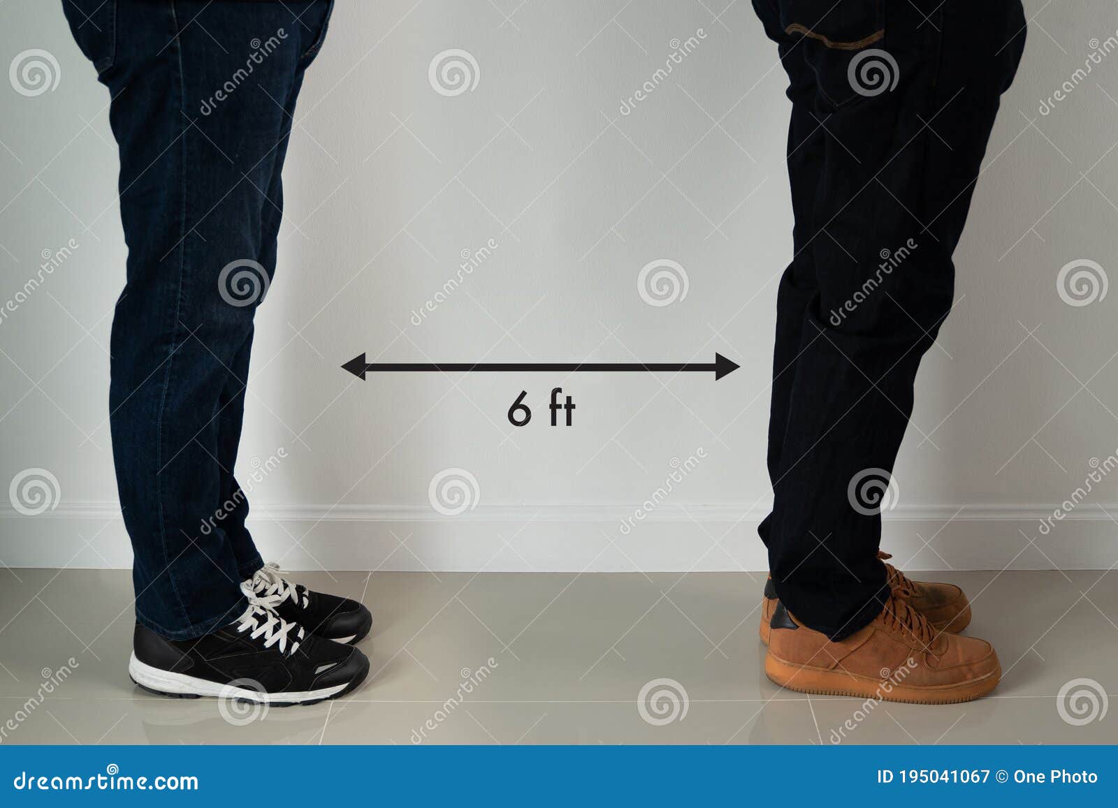Six Feet Guidelines Physical Distance To Keep To Avoid 6 Feet the Covid ...