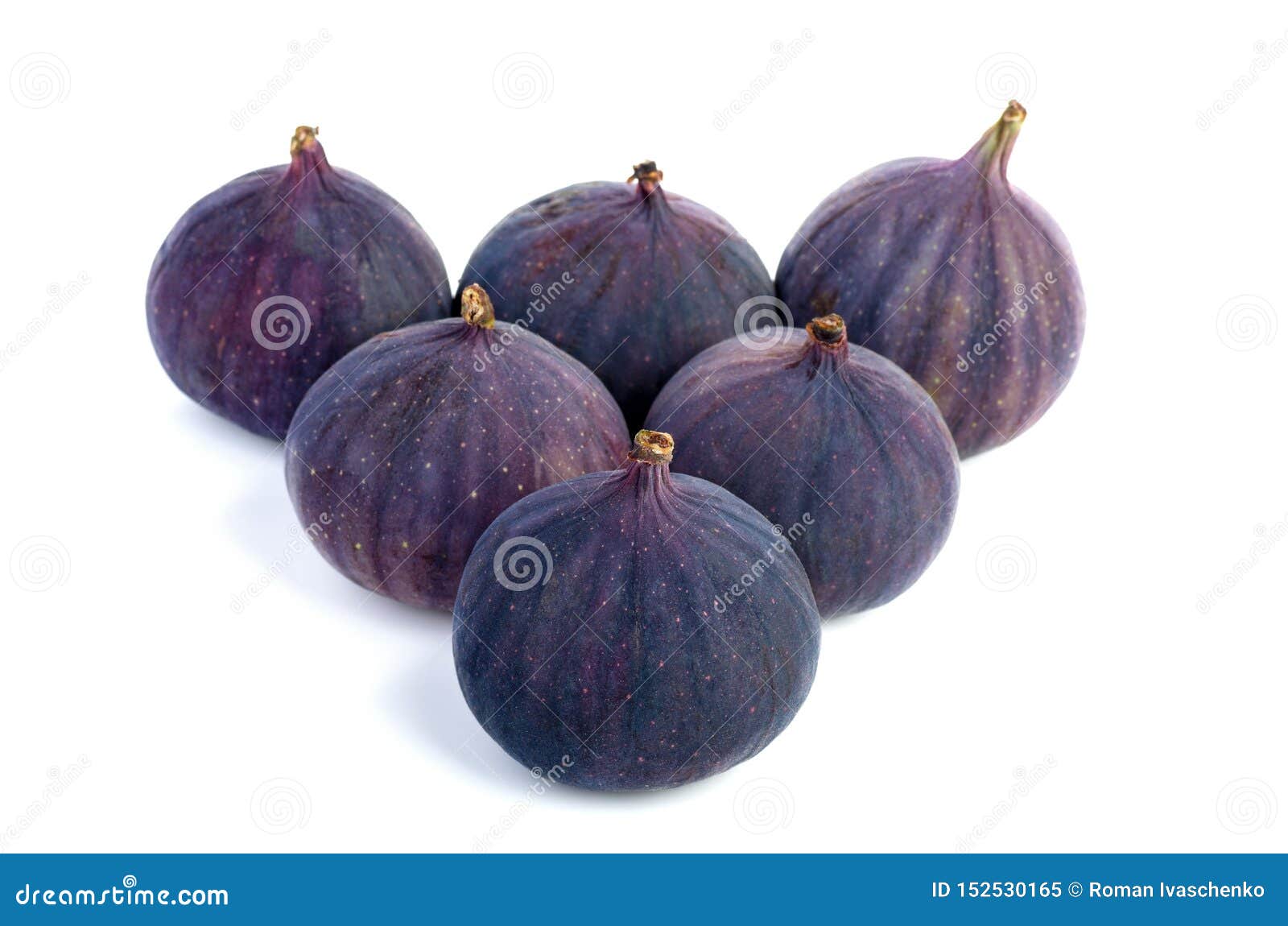 Six figs stock image. Image of isolated, fruit, dietary - 152530165