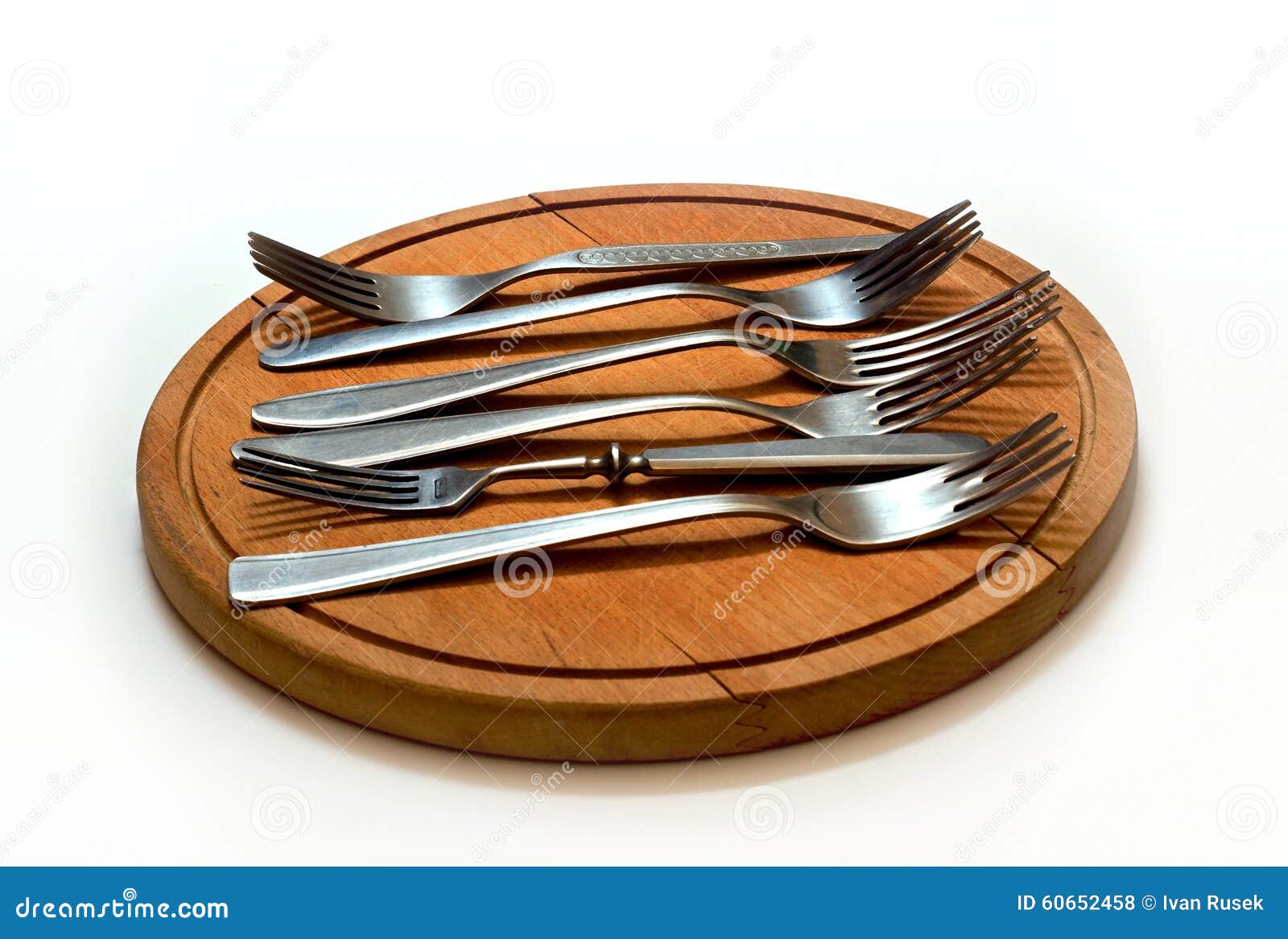 Six forks stock photo. Image of steel, cooking, dining - 60652458