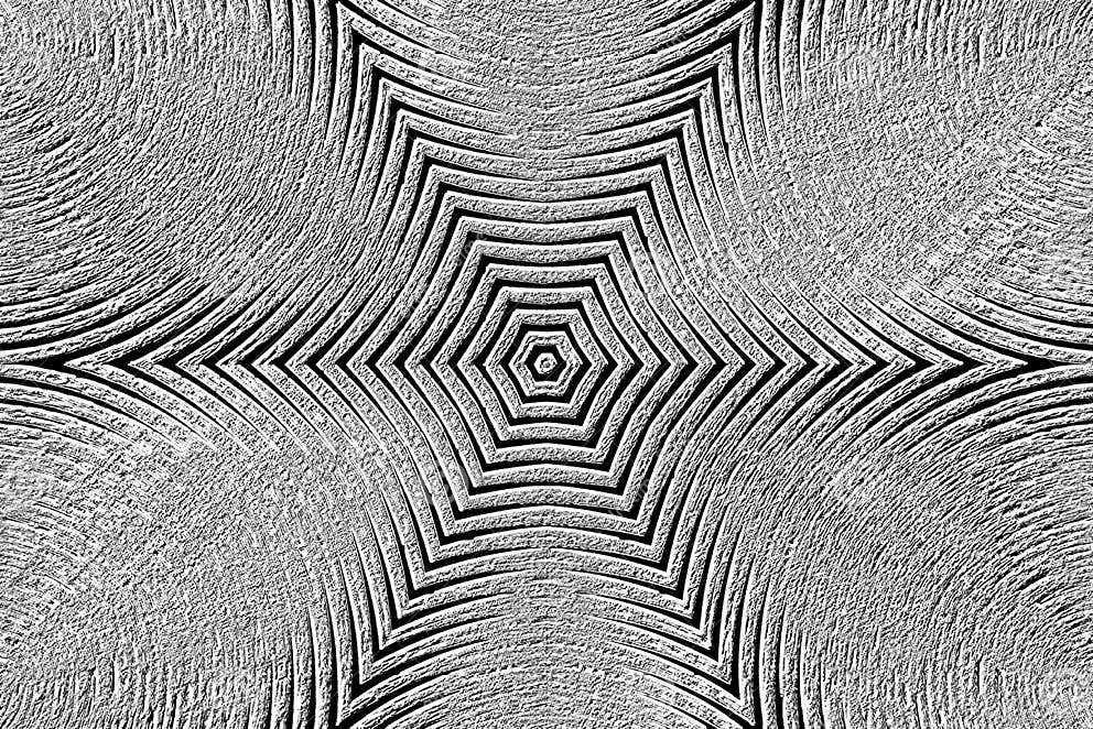 Six Geometric Pattern .rough Surface Texture on Triangle Space Stock ...