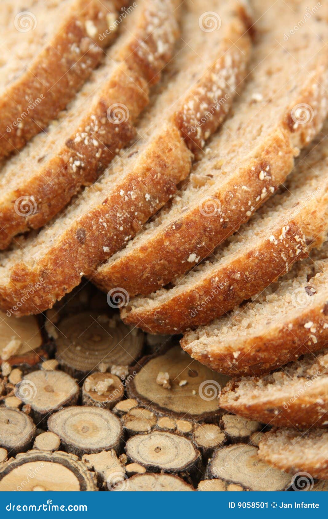 Six-Grain Bread stock image. Image of crust, fiber, wheat - 9058501