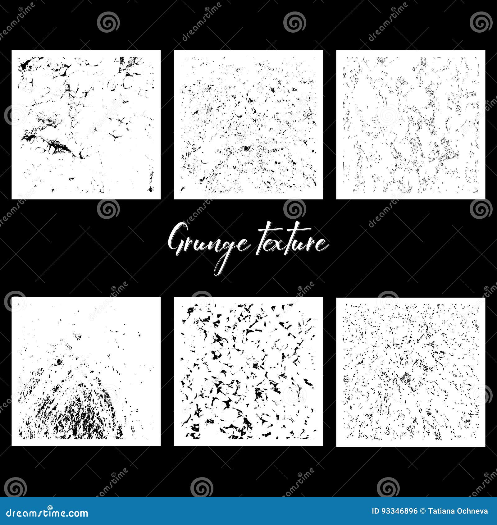 Grunge Textures Vector Pack, Grit Texture, Rough Texture, Vintage ...