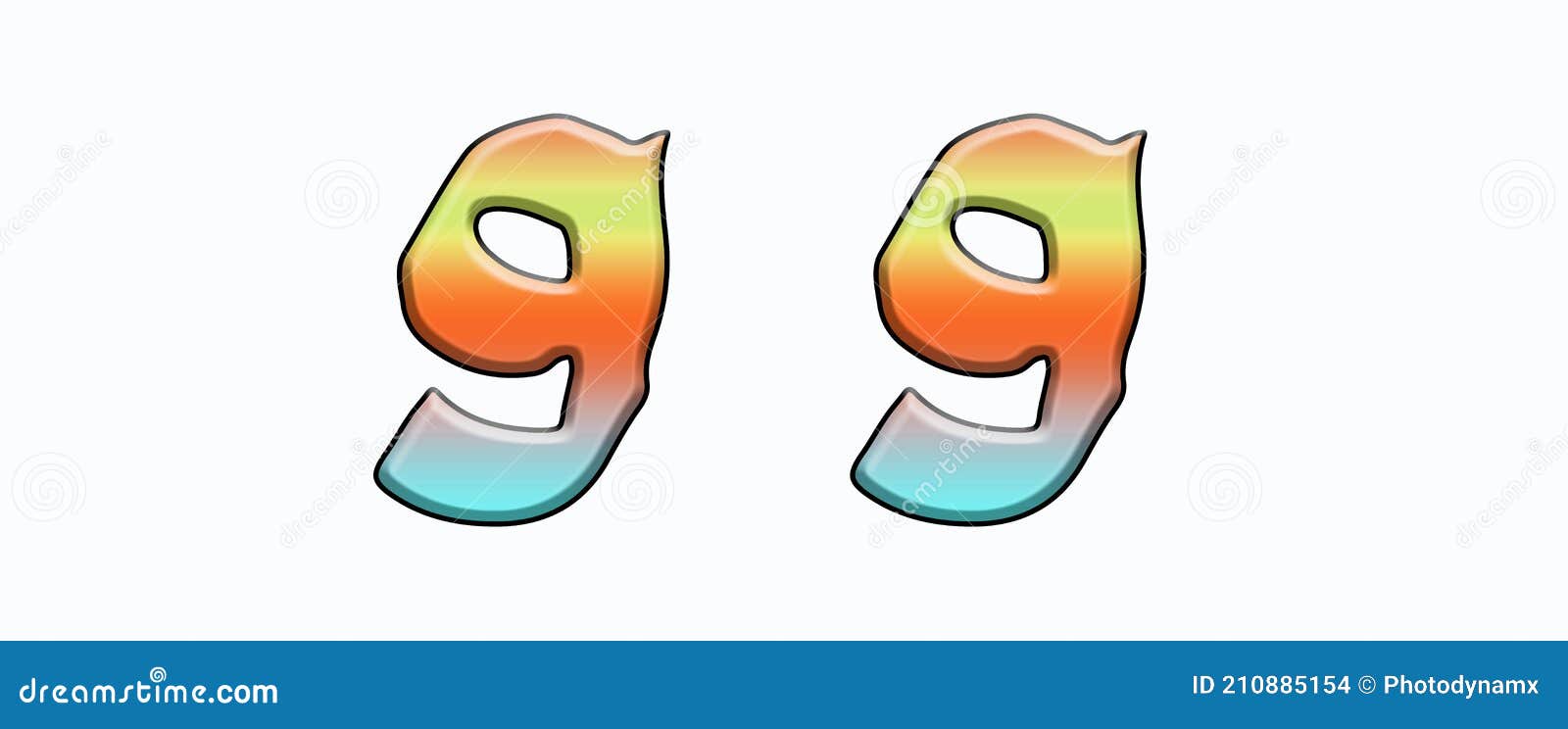 Six Hands Font Fonts Gradient Sans Serif Alphabet Letters Calligraphy ...