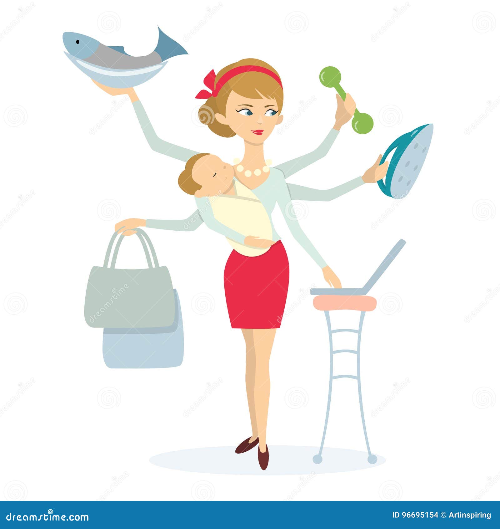 Super Cleaning Women Stock Illustrations – 52 Super Cleaning Women ...