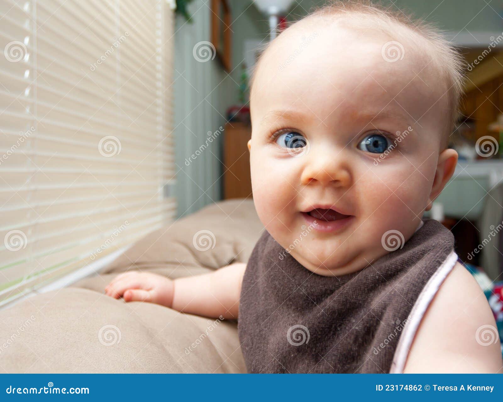 Six Month Old stock photo. Image of baby, colored, eyed - 23174862