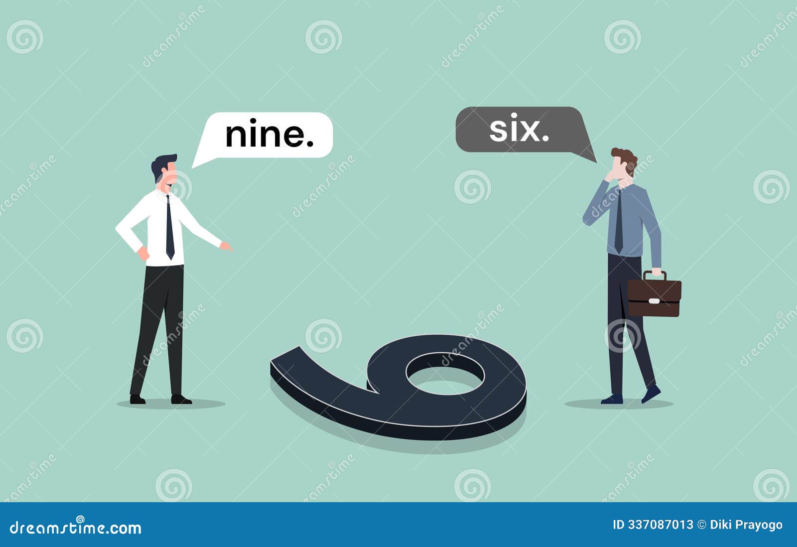 Six or Nine. Different Answers from the Perspective and Point of View ...