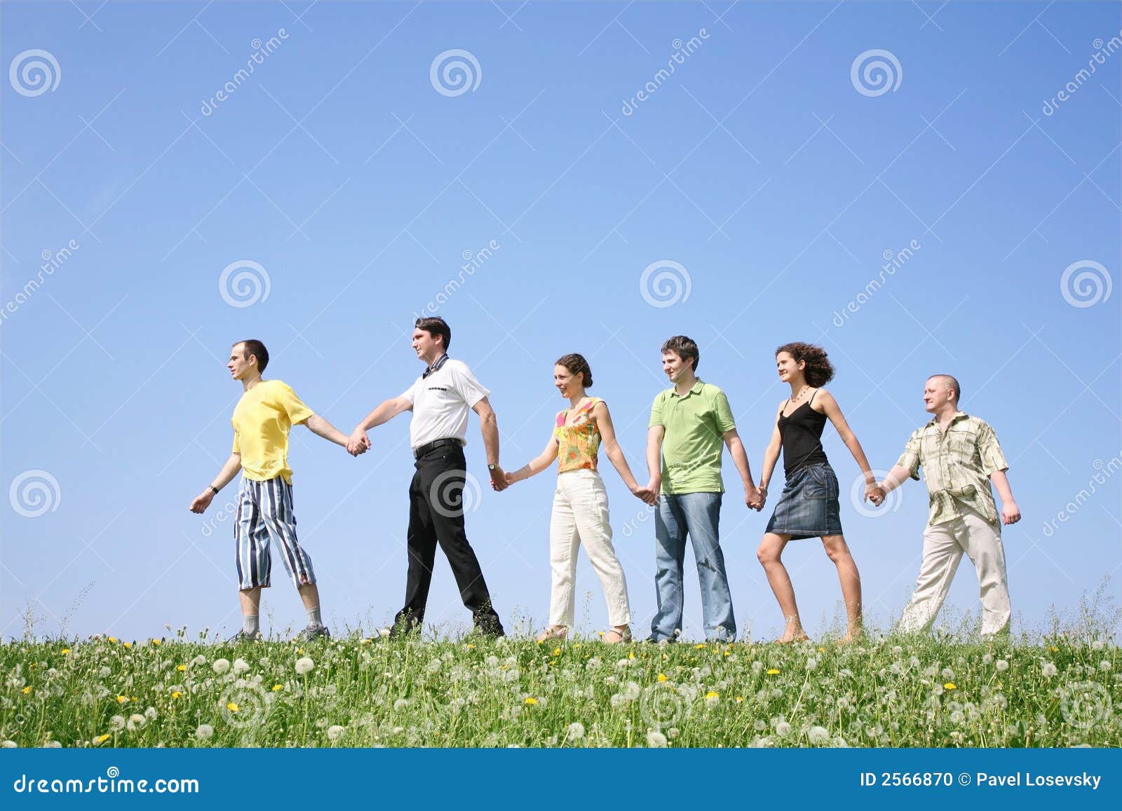 Six person keep for hands stock photo. Image of beauty - 2566870