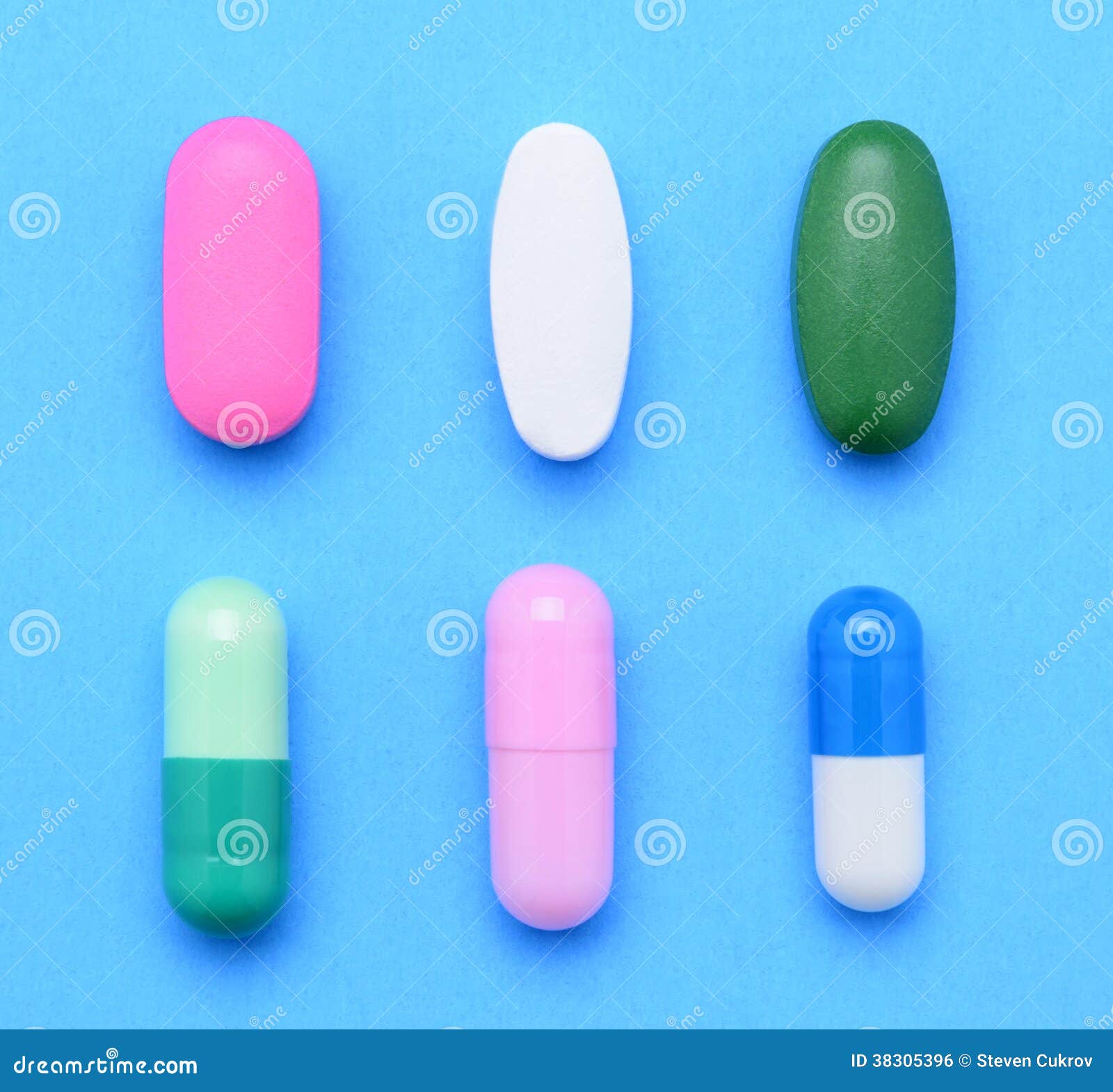 Six Pills stock photo. Image of capsules, close, green - 38305396