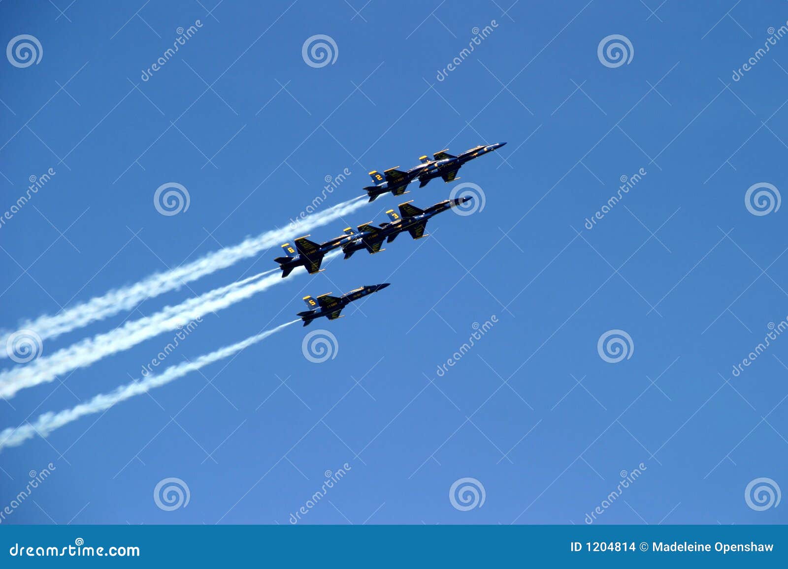 Six-Plane Formation stock photo. Image of force, angels - 1204814