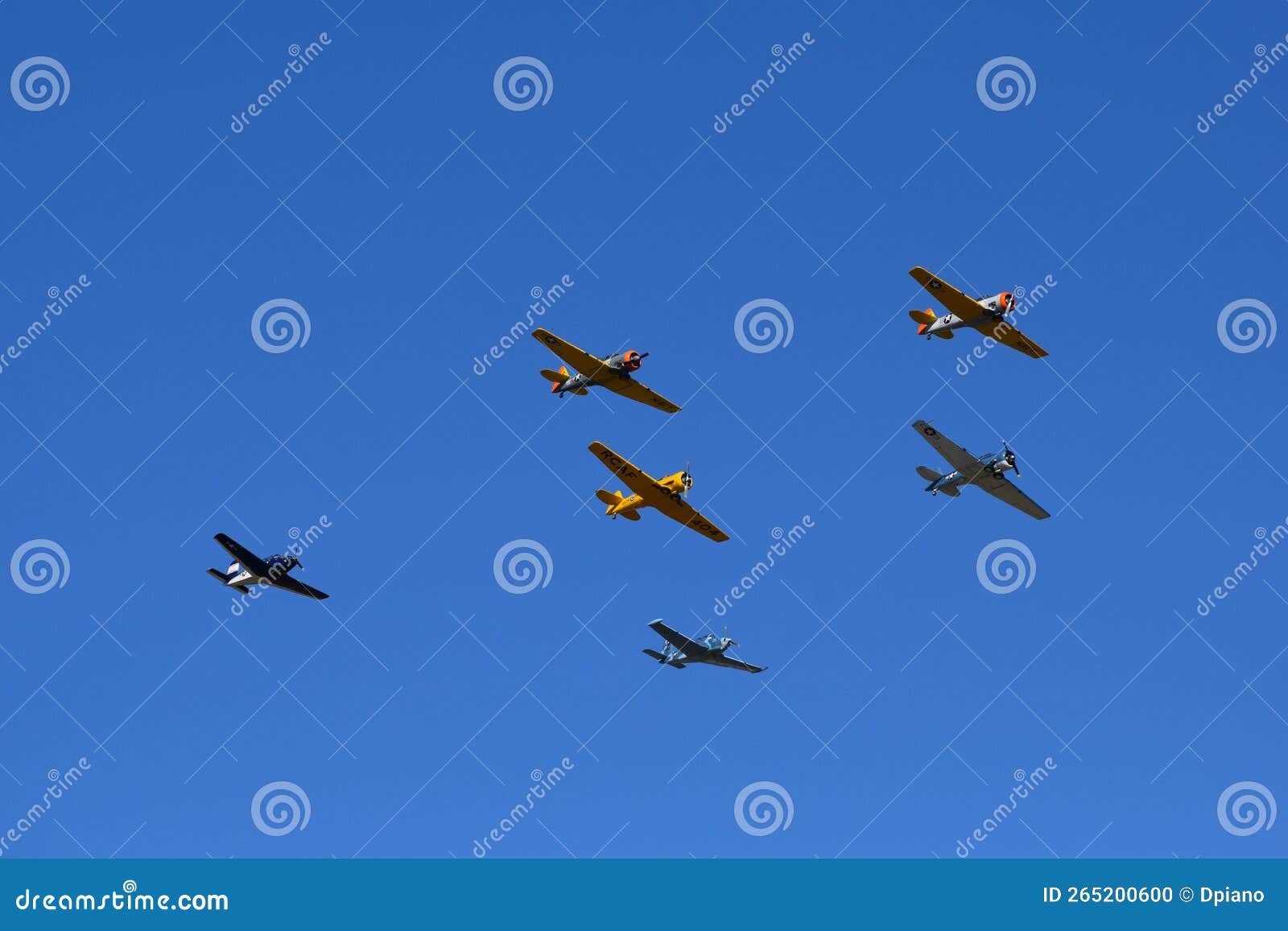 Six Planes Flying in Formation at an Air Show Editorial Image - Image ...
