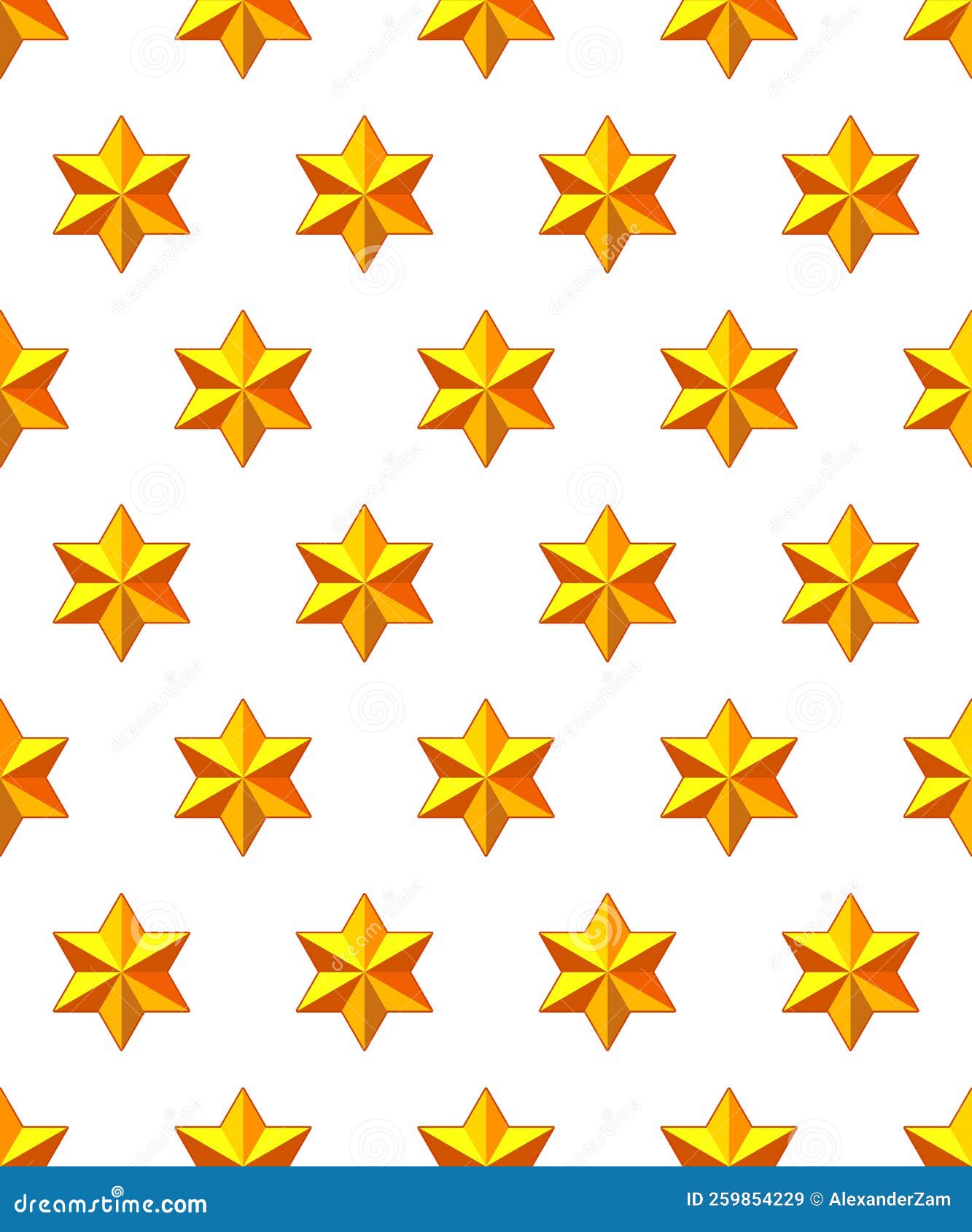 Six pointed star pattern stock vector. Illustration of sign - 259854229