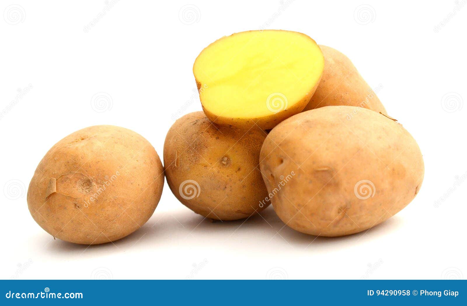 Six potatoes stock photo. Image of ulcers, acne, ancient - 94290958