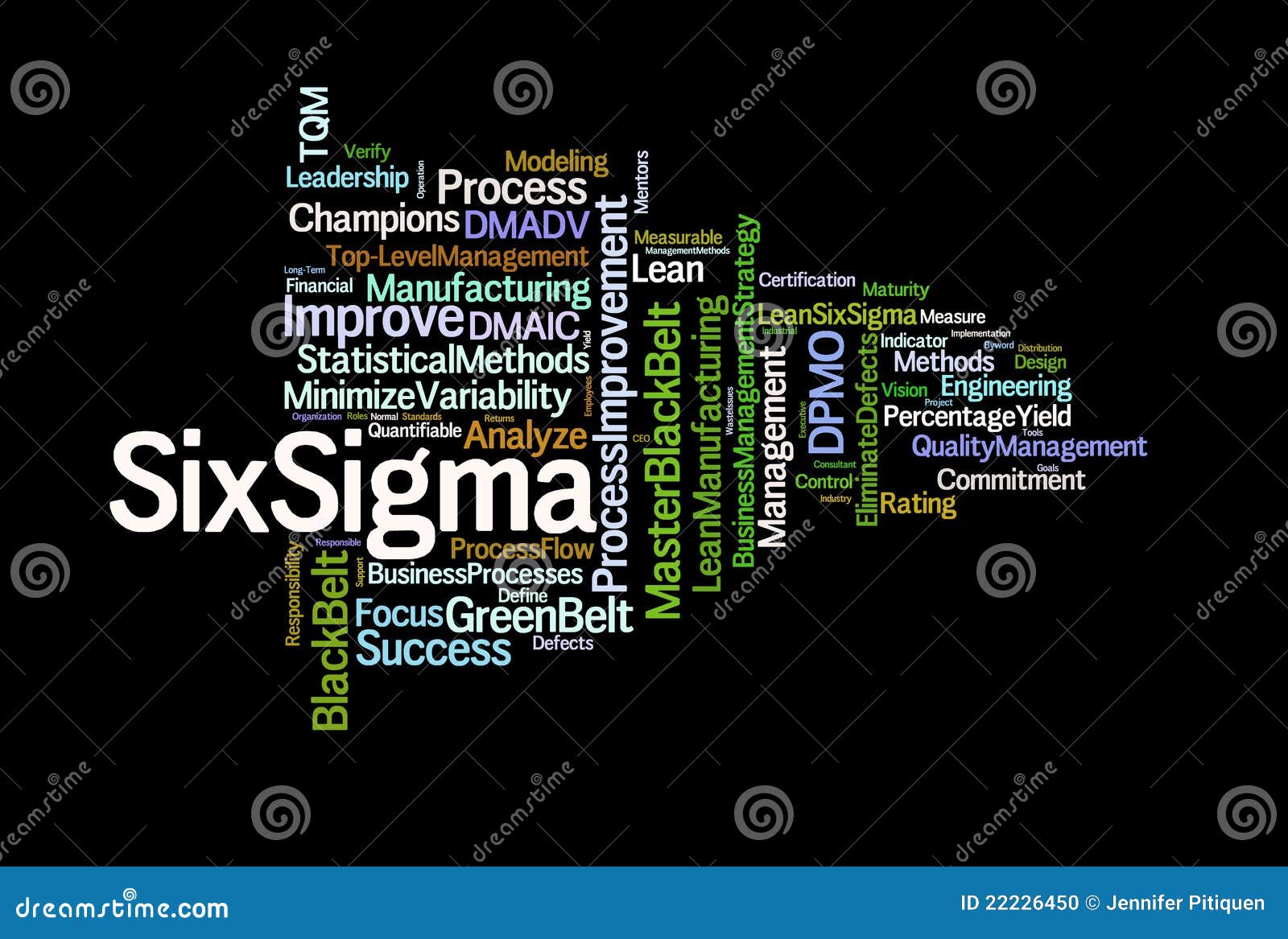 Six Sigma Cartoon Vector | CartoonDealer.com #90489549