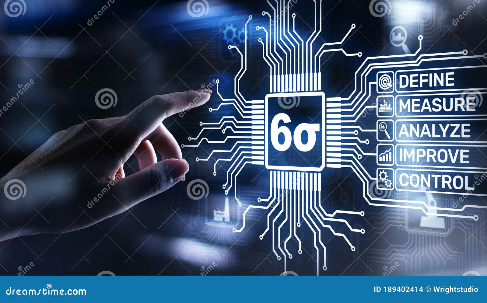 Six Sigma DMAIC Industrial Innovation Technology Quality Control ...