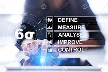 Six Sigma - Set of Techniques and Tools for Process Improvement. Stock ...