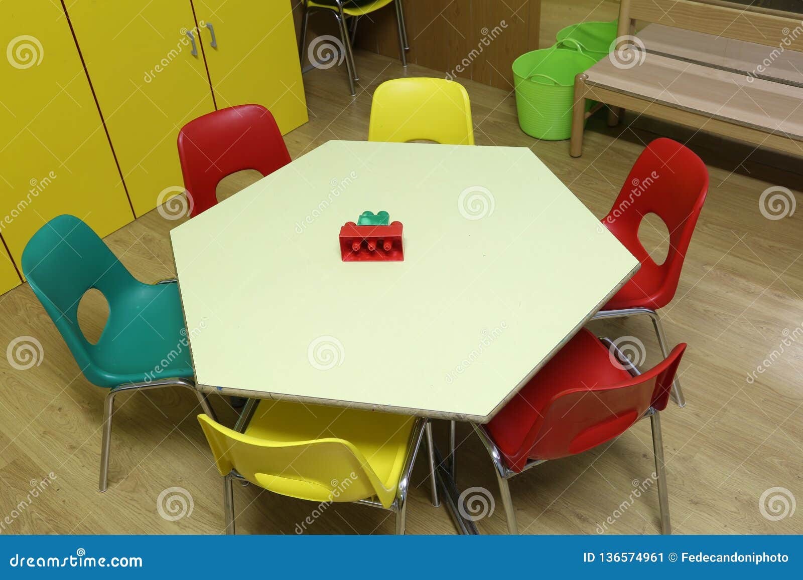 Hexagonal Table Chairs School Stock Photos - Free & Royalty-Free Stock ...