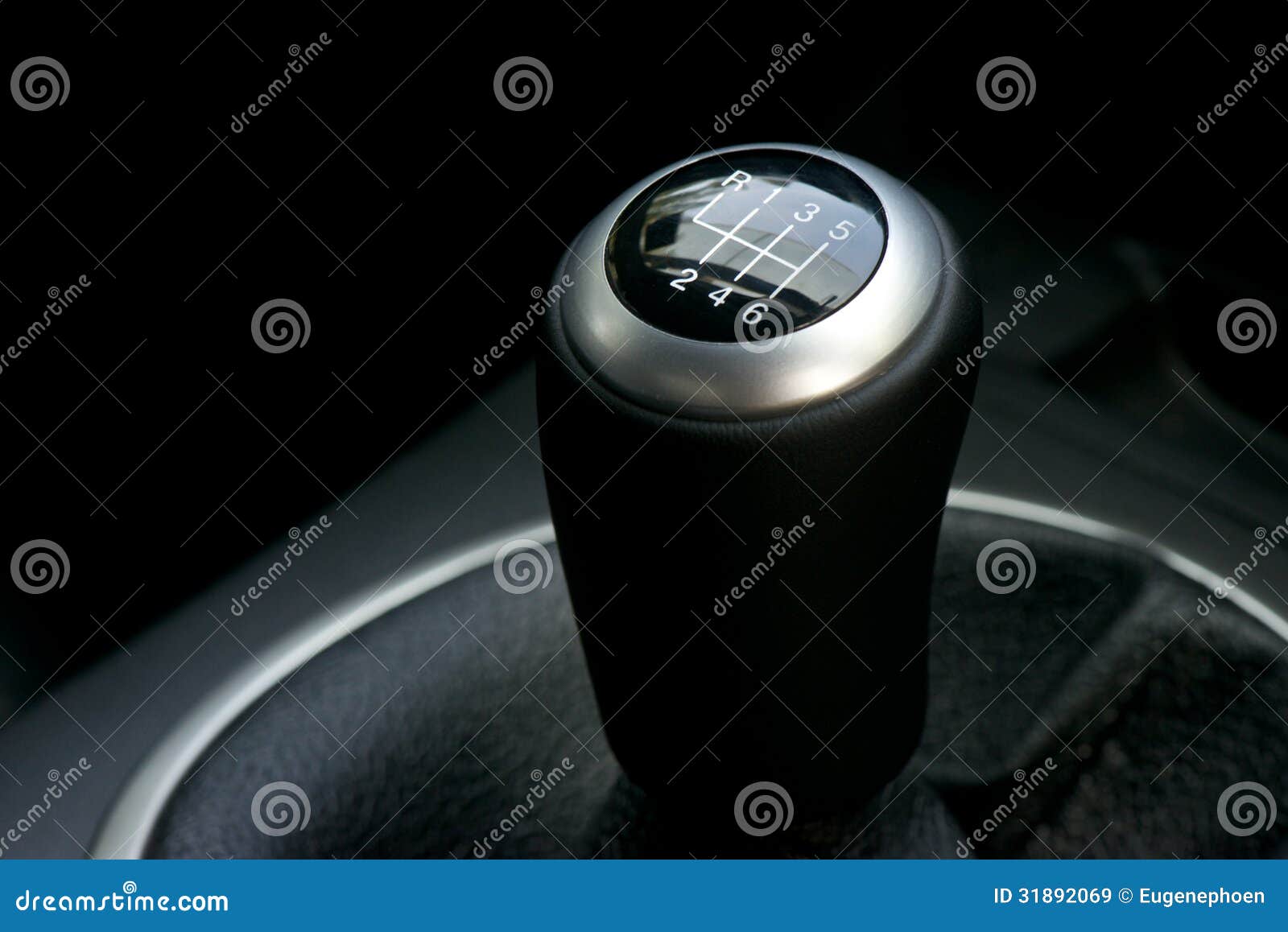 Six speed manual stock image. Image of interior, short - 31892069