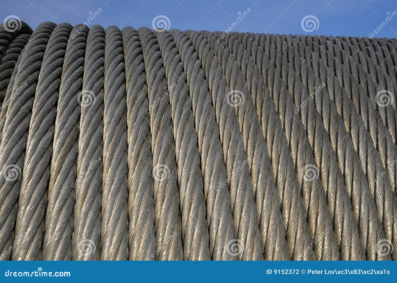 Six- Strand Rope ( 6-strand Rope ) Stock Photo - Image of mono, lift ...