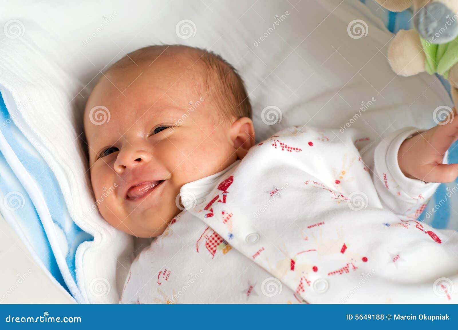 Six Week Baby With Wince Picture. Image: 5649188