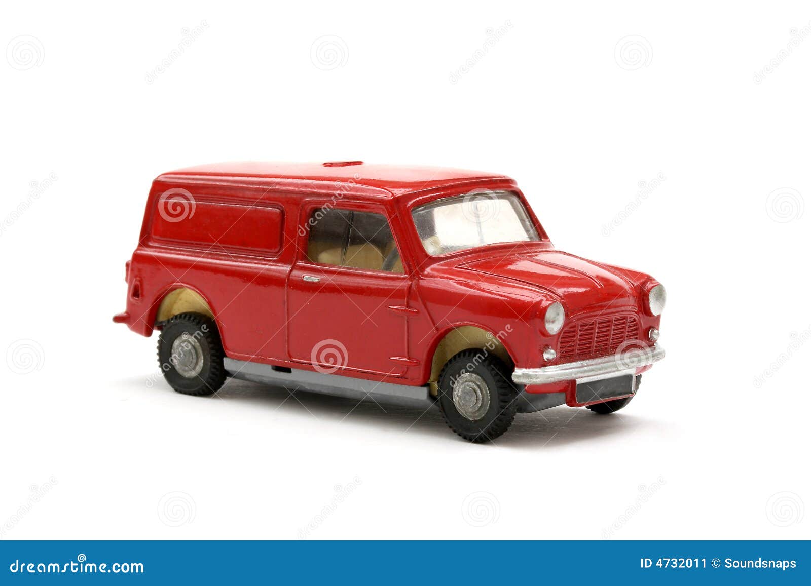 Sixties Mini Van Toy model stock image. Image of sedan - 4732011