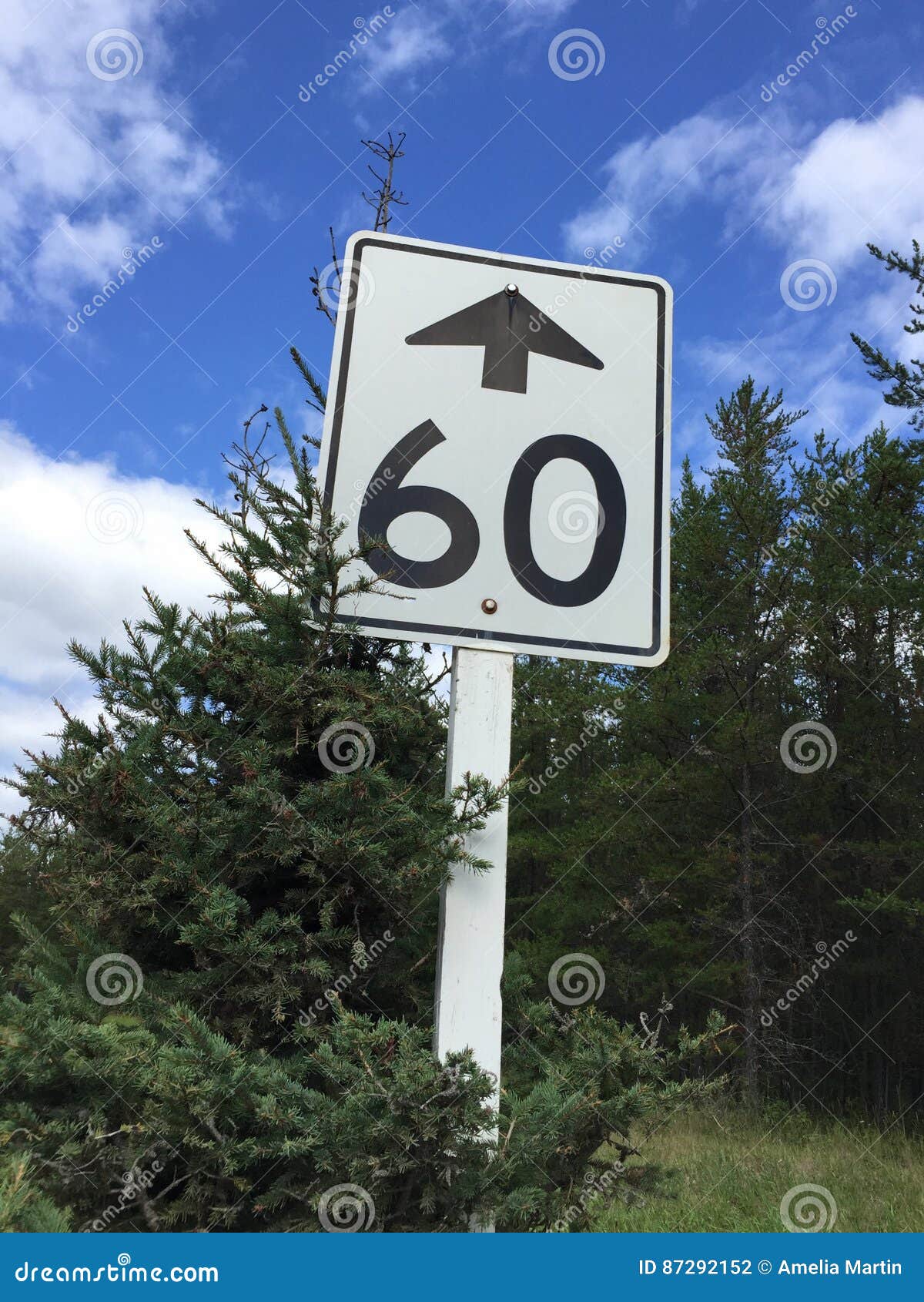 20 Km Per Hour, Speed Limit Sign Near Ground Road In Nature Royalty ...
