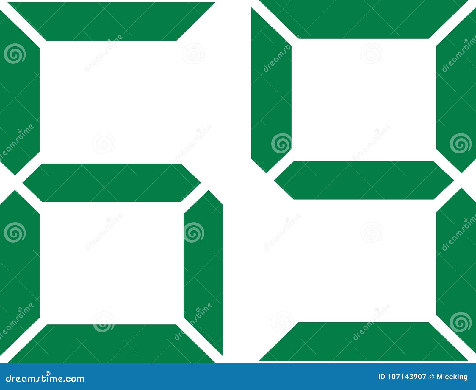 Sixty-nine Digital Number 69 Stock Vector - Illustration of pictogram ...