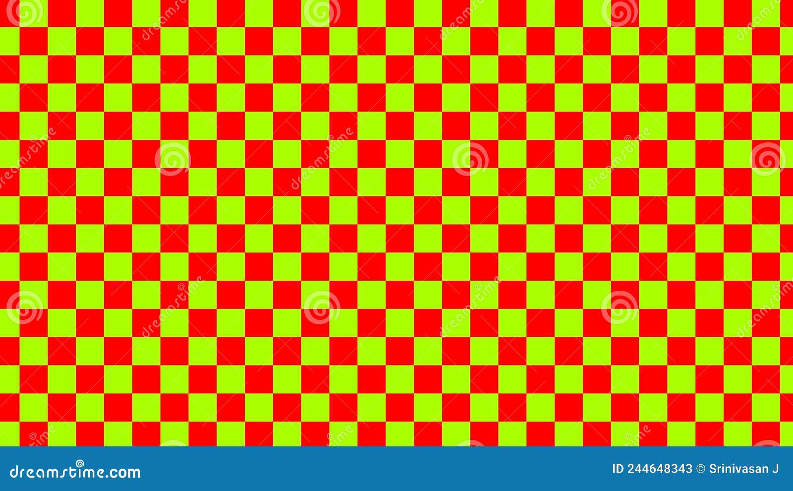 16:9 Size Abstract Red and Light Green Chess Board Background.Color ...