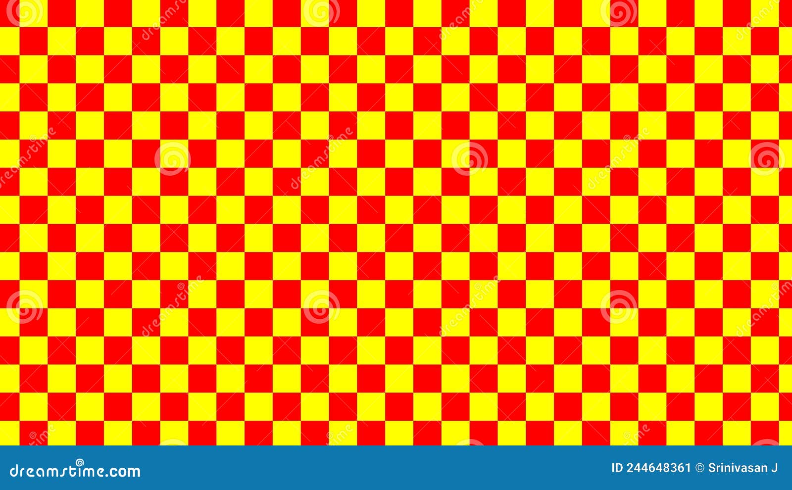 16:9 Size Abstract Red and Light Yellow Chess Board Background.Color ...