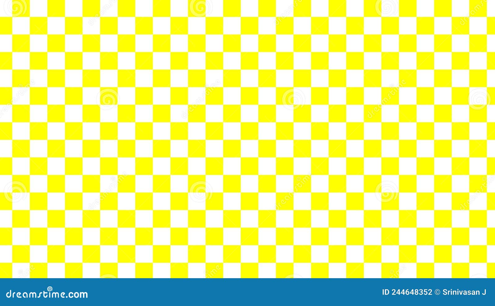 16:9 Size Abstract Yellow and White Chess Board Background.Color ...
