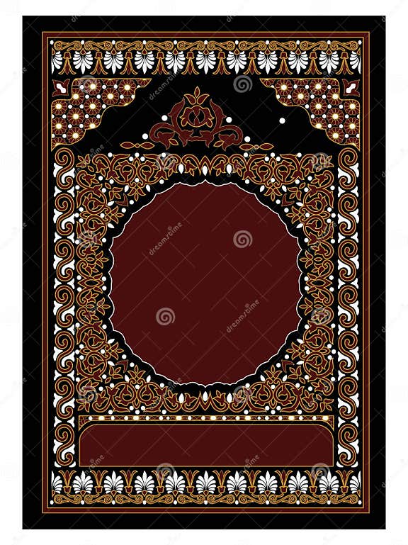 Unique Quran Book Cover Easy To Use. Print Ready File Stock ...