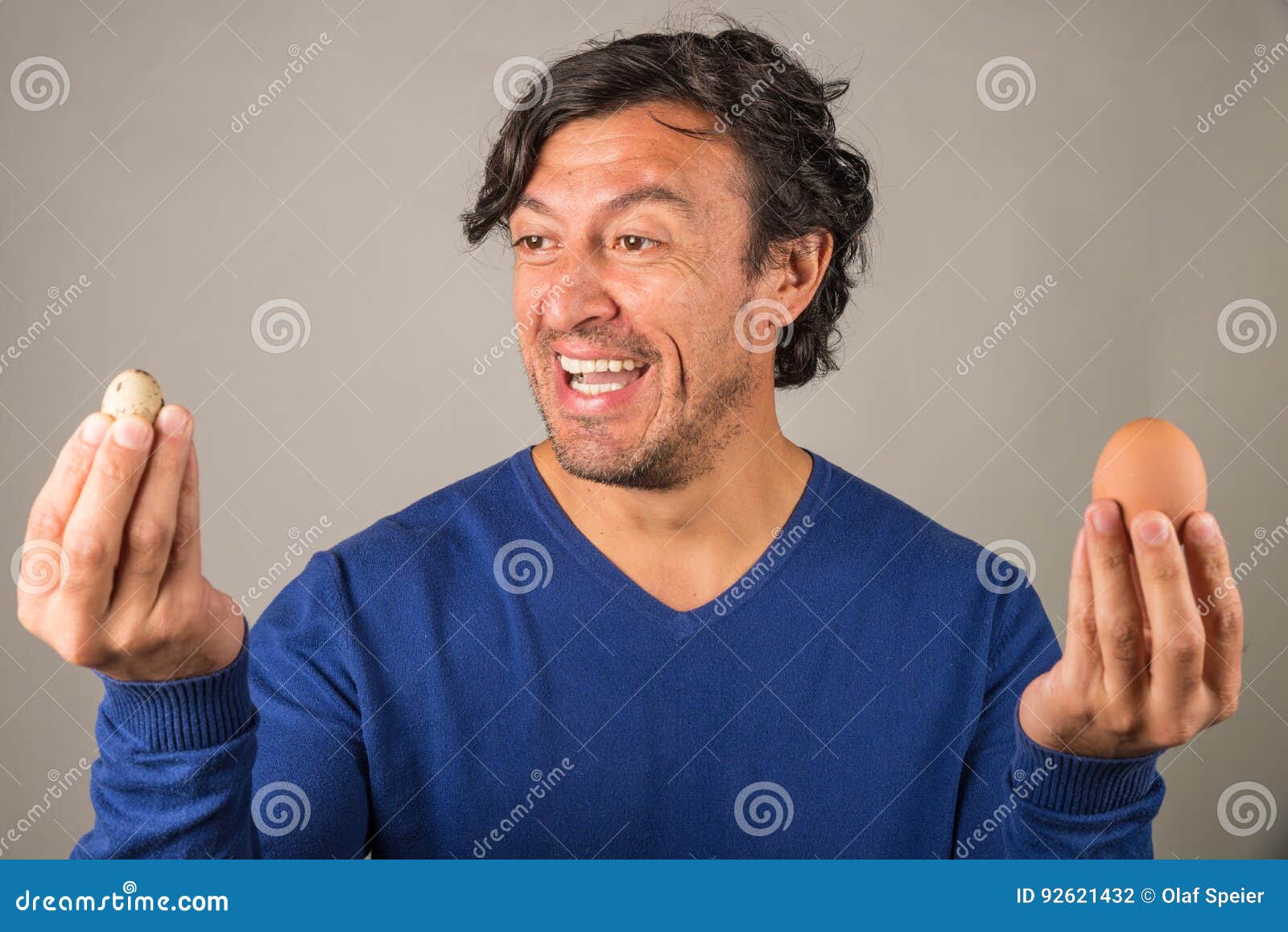 Size matters stock photo. Image of concetpual, male, latino - 92621432