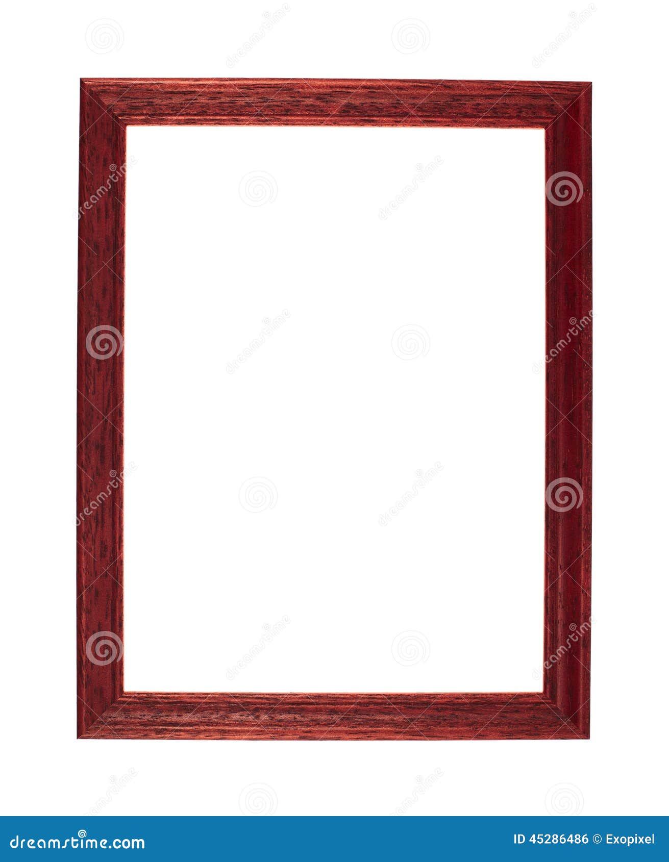 A4 Size Photo Frame Isolated Stock Photo - Image of museum, exhibition ...