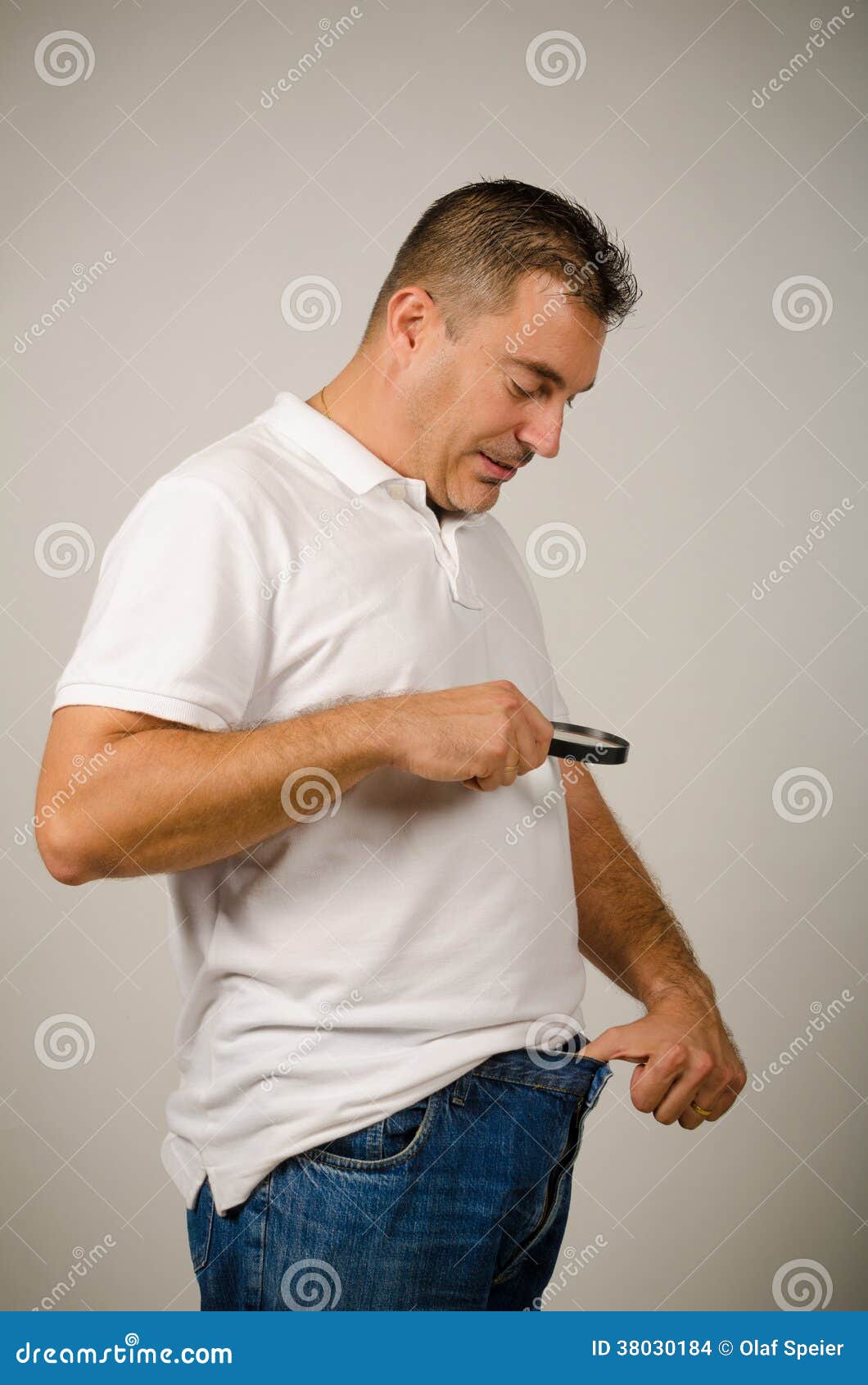 Size problems stock photo. Image of magnifying, curiosity - 38030184