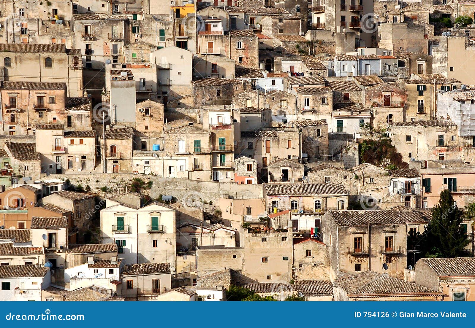 Sizilien - Modica stockfoto. Bild von wohn, reise, historisch - 754126