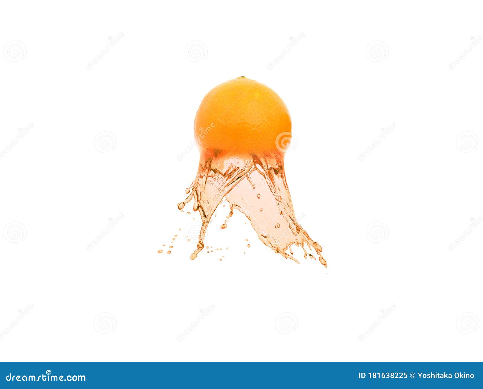 Image of Fruit Juice Dripping from a Orange Stock Image - Image of ...