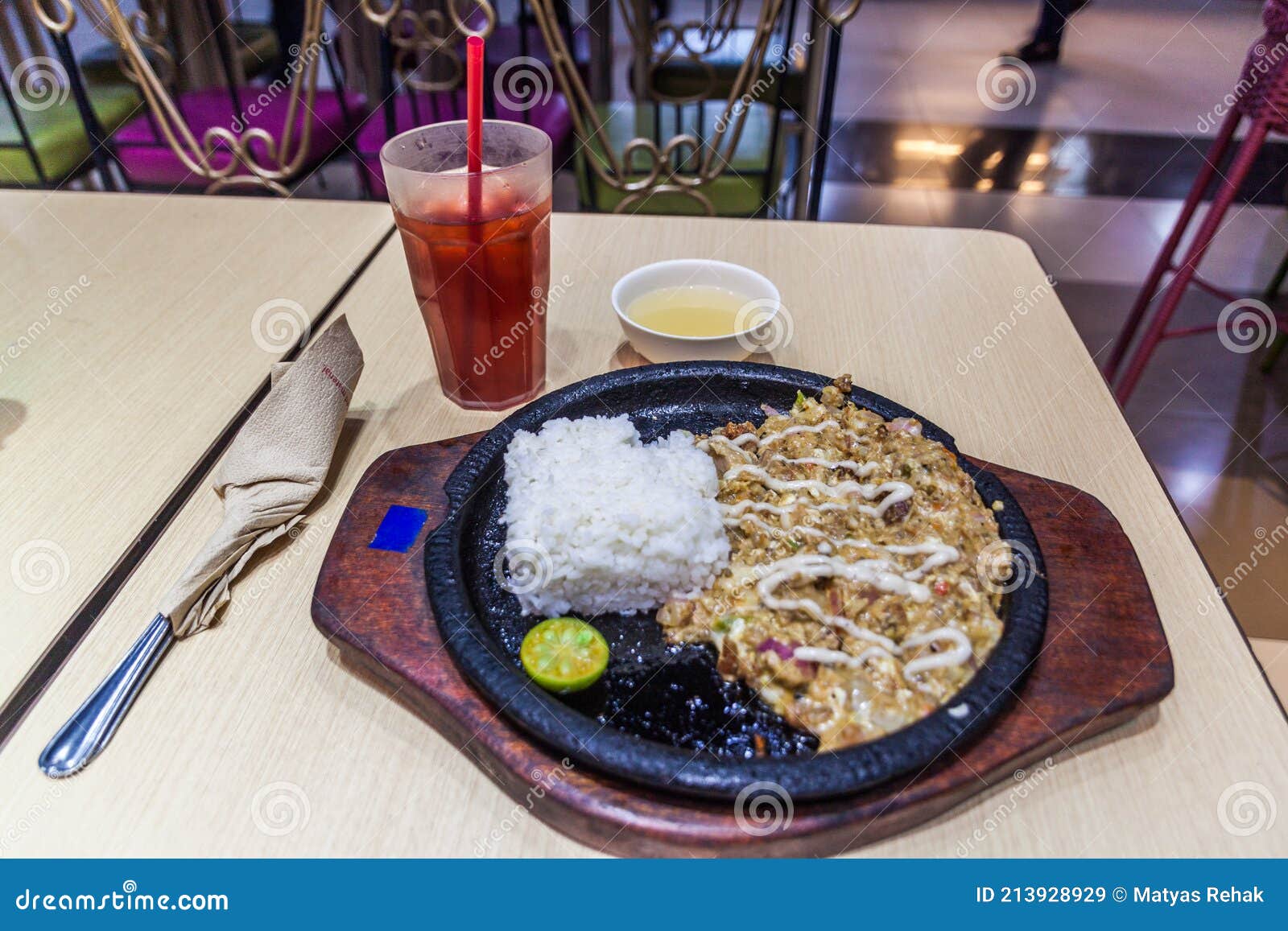 Sizzling Sisig, Typical Meal of Philippin Stock Image - Image of ...