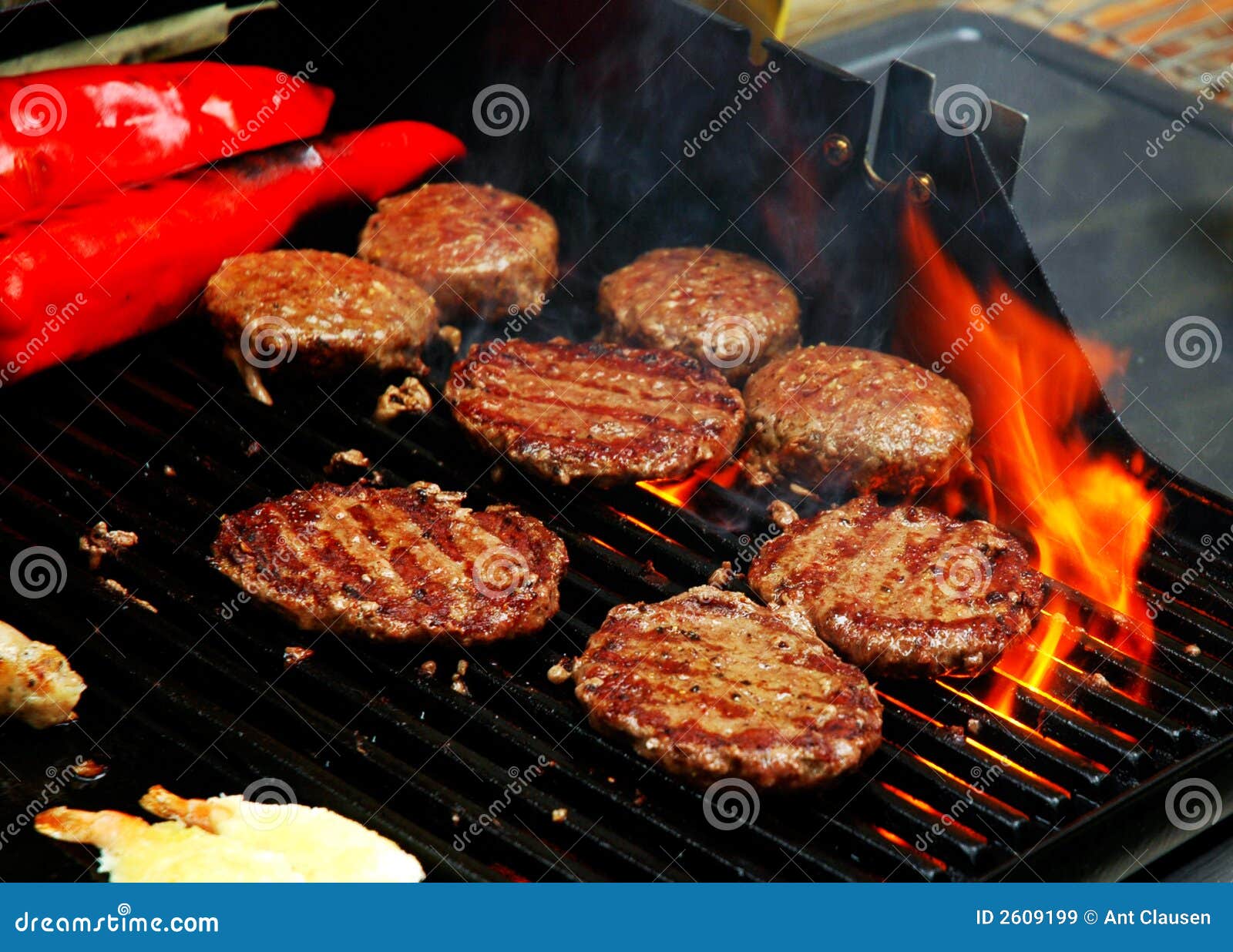 Sizzling Summer barbecue stock image. Image of dine, heat - 2609199