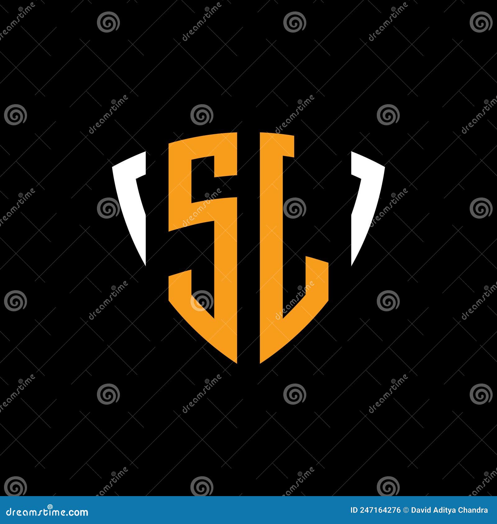 SJ Logo Monogram Design Template Stock Vector - Illustration of brand ...