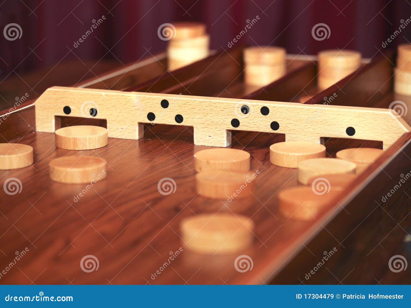 Sjoelen is a Traditional Dutch Game Stock Image - Image of stack, dutch ...