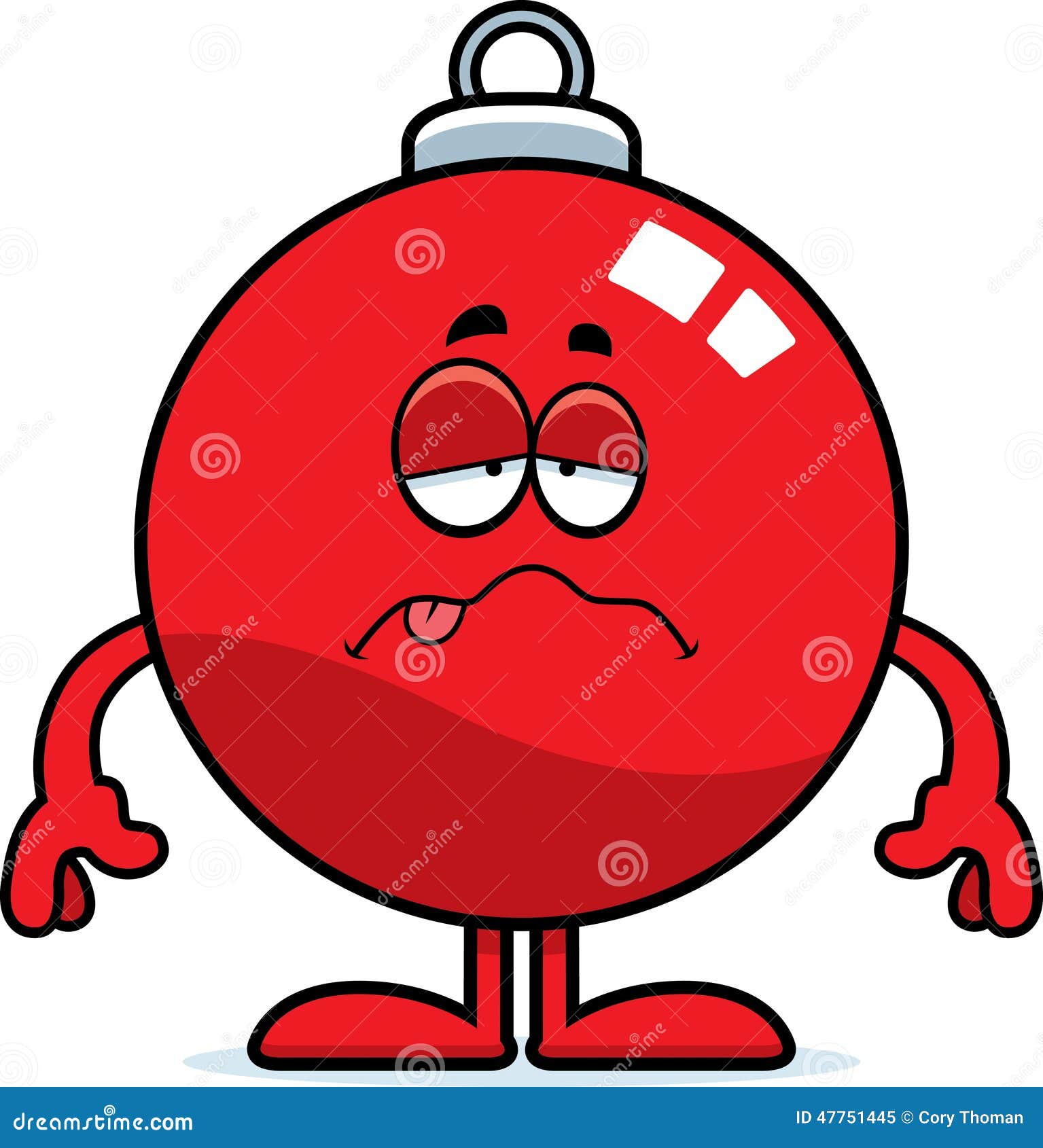 Sjuk tecknad filmprydnad vektor illustrationer. Illustration av ...