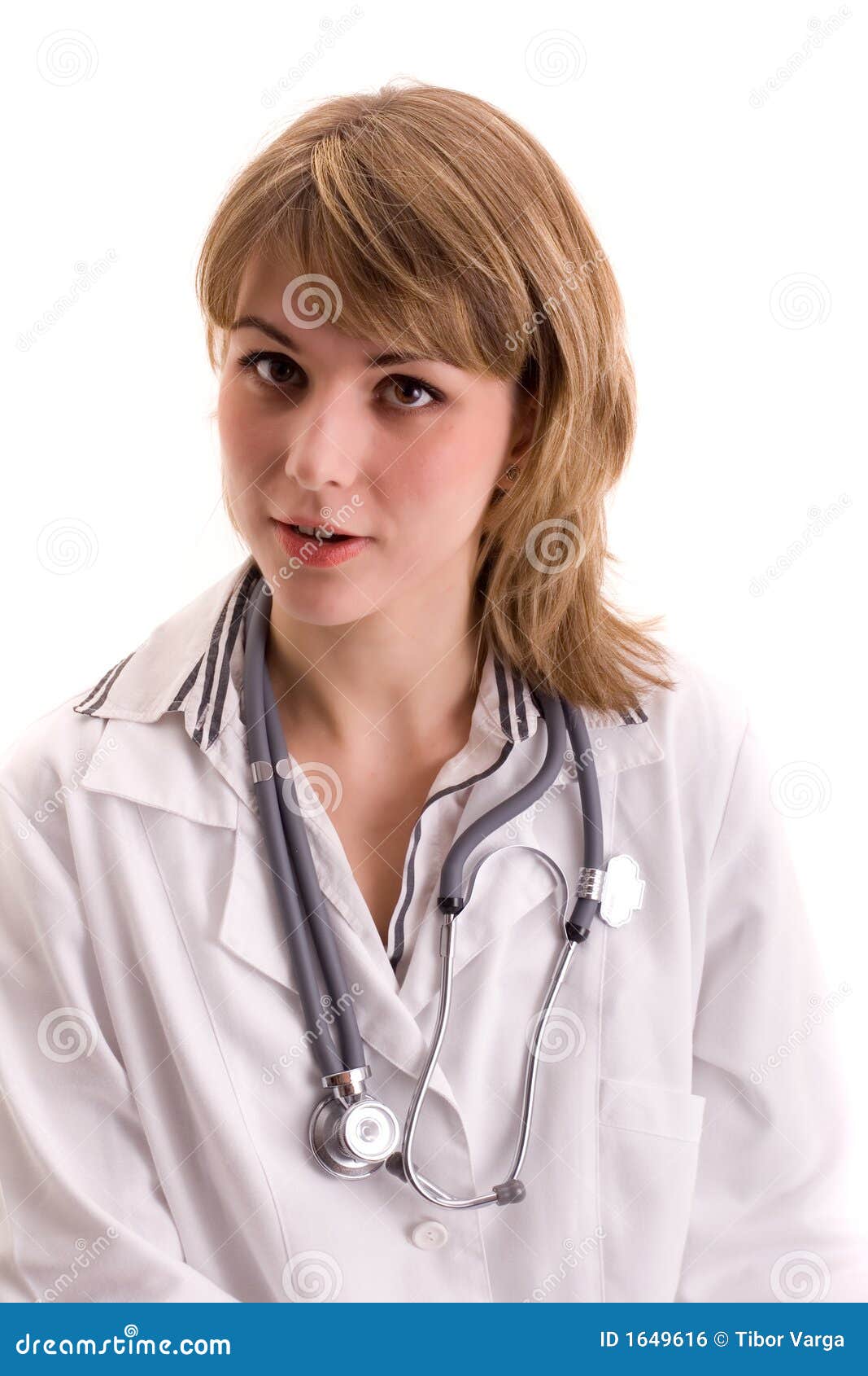 Sjukhus arkivfoto. Bild av flicka, jobb, kvinnlig, arbetare - 1649616