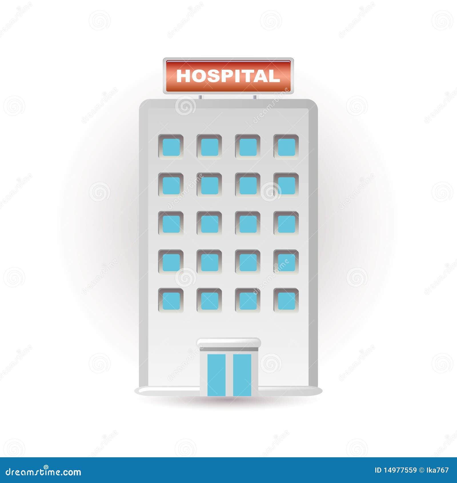 Sjukhussymbol vektor illustrationer. Illustration av utformning - 14977559