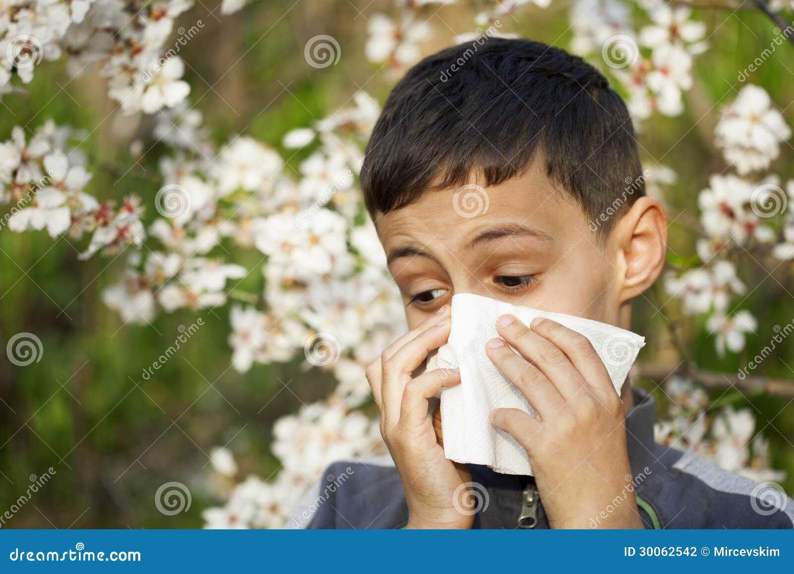 Allergi arkivfoto. Bild av person, utomhus, parkera, kaukasisk - 30062542